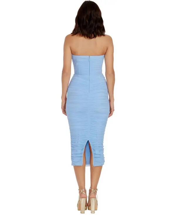 Dress The Population Heather Ruched Bodycon Dress