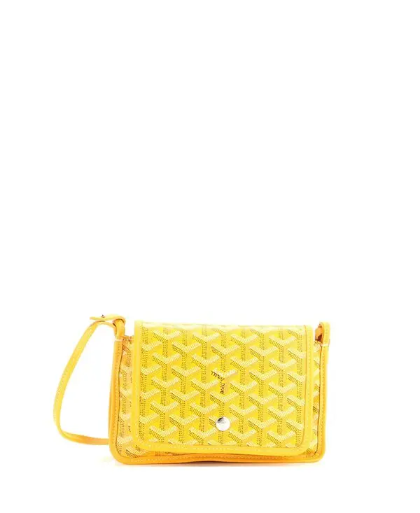 Goyard Plumet Clutch Wallet Coated Canvas - Yellow