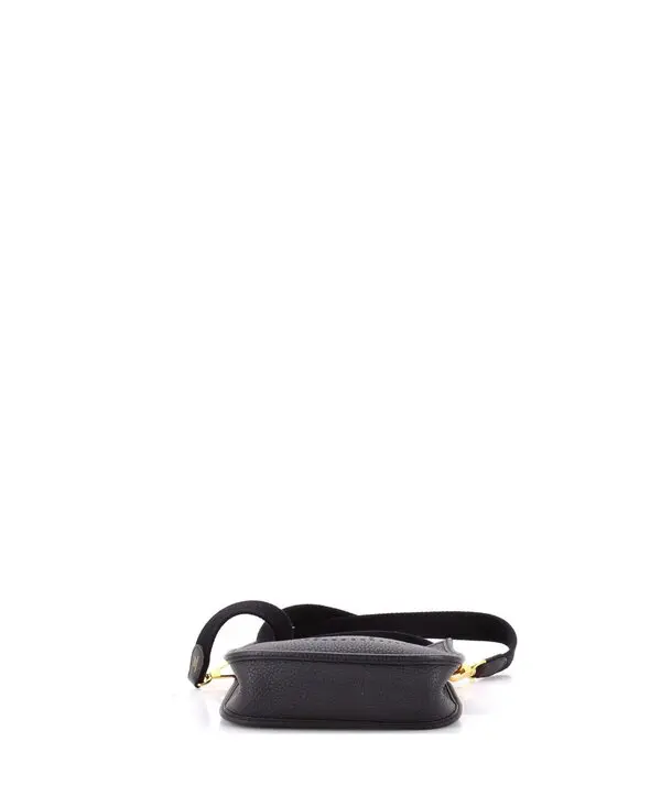 Hermès Tpm Evelyne Bag Gen Iii Clemence - Black