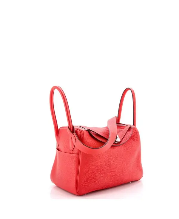 Hermès 26 Lindy Bag Clemence - Red