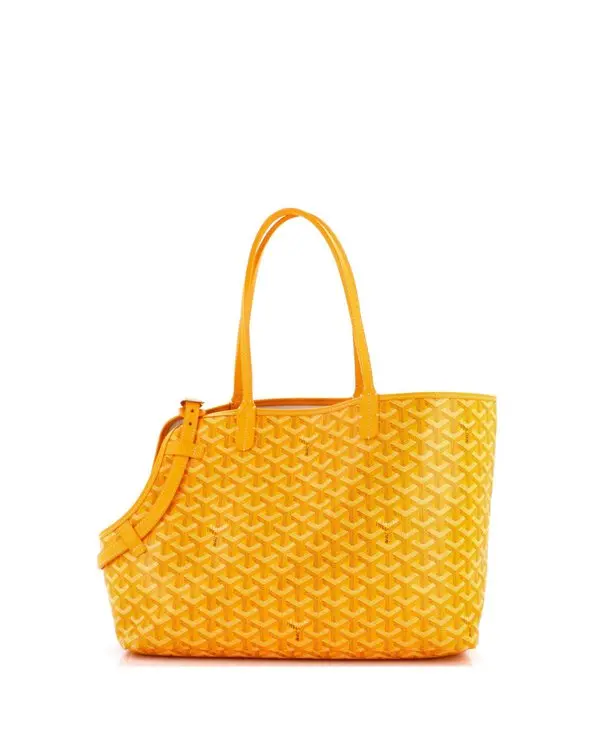 Goyard Chien Gris Pet Carrier Tote Coated Canvas