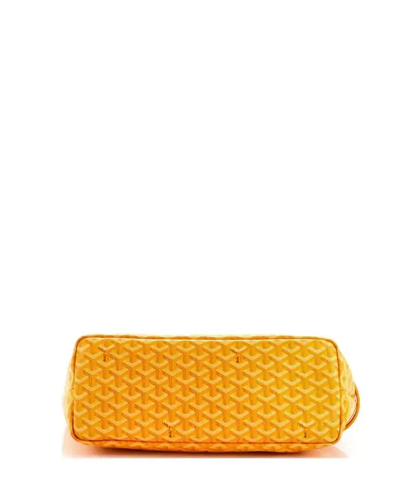 Goyard Chien Gris Pet Carrier Tote Coated Canvas