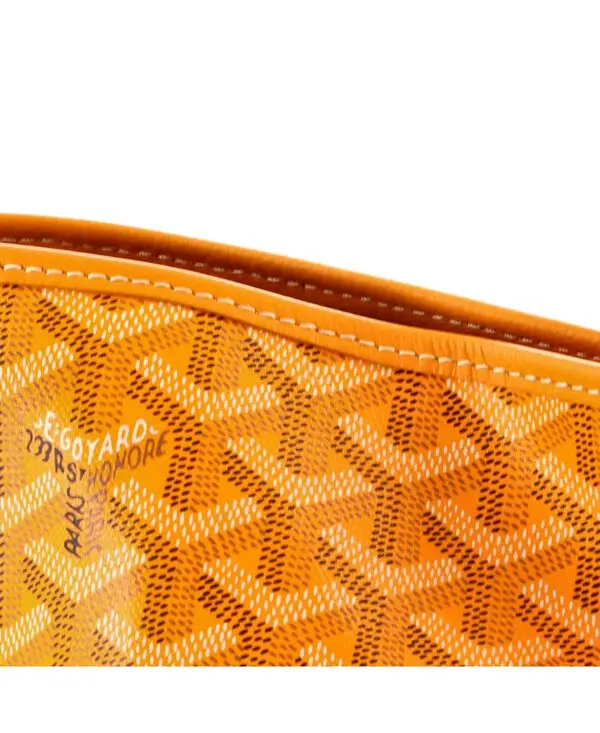 Goyard Chien Gris Pet Carrier Tote Coated Canvas