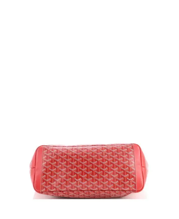Goyard Mm Artois Tote Coated Canvas - Red