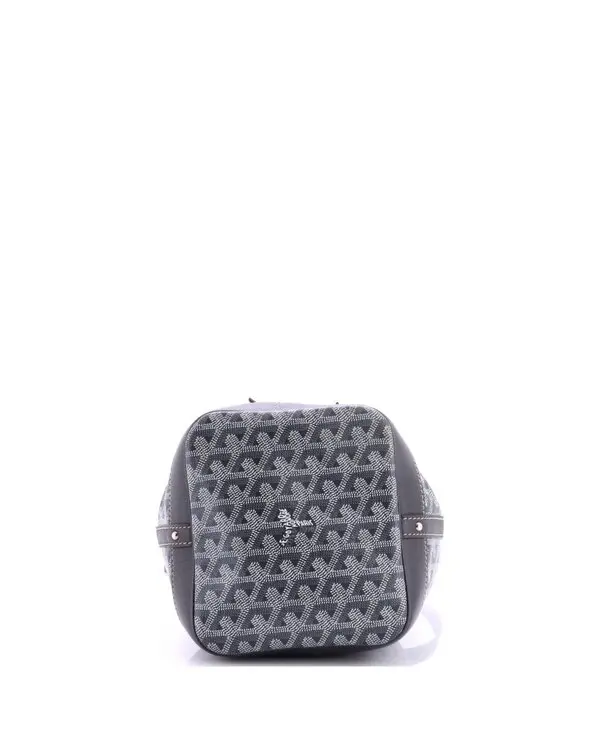 Goyard Pm Petit Flot Bucket Bag Coated Canvas