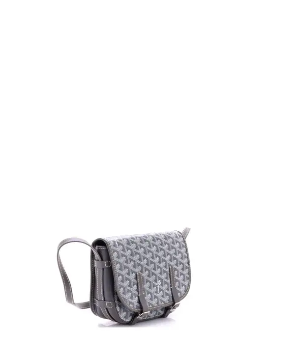 Goyard Pm Belvedere Messenger Bag Coated Canvas