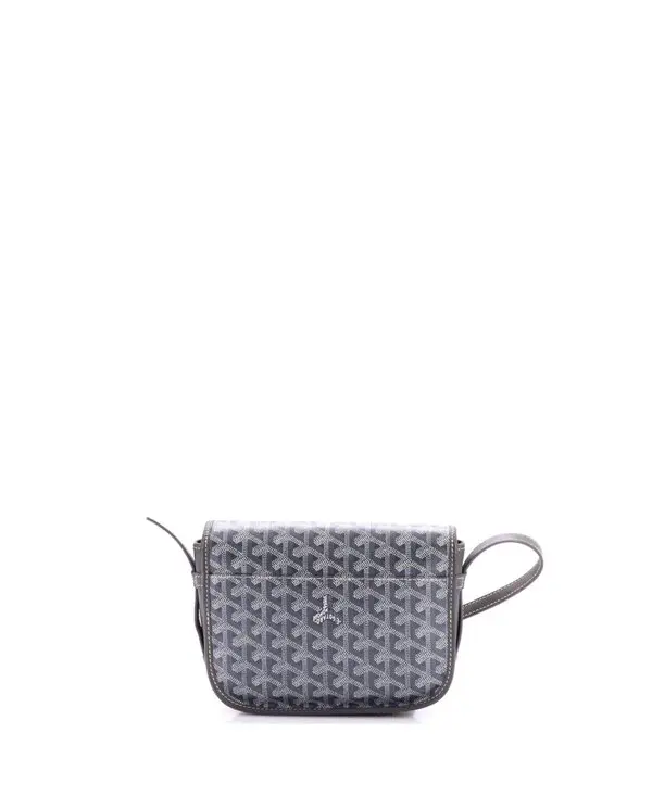 Goyard Pm Belvedere Messenger Bag Coated Canvas