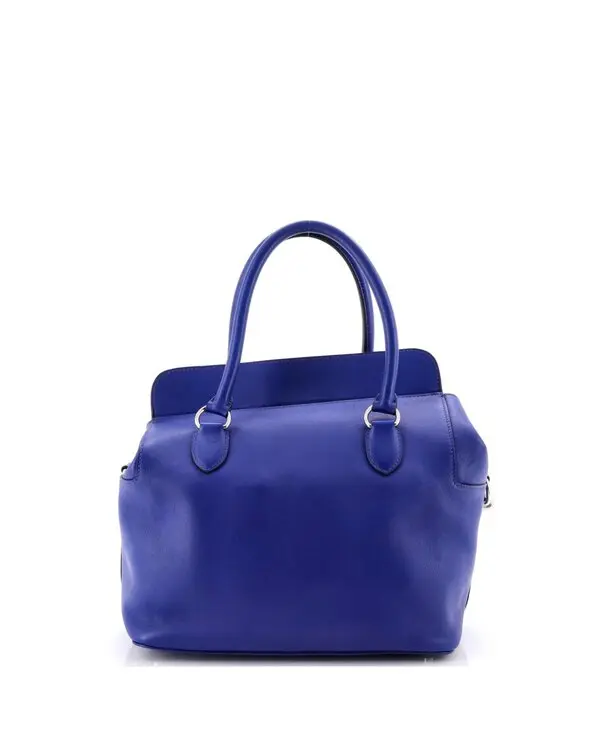 Hermès 26 Toolbox Bag Swift - Blue