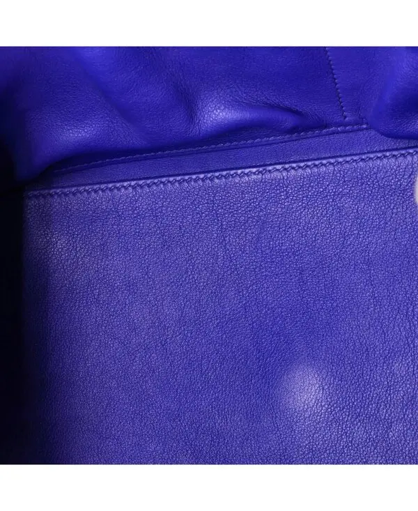Hermès 26 Toolbox Bag Swift - Blue