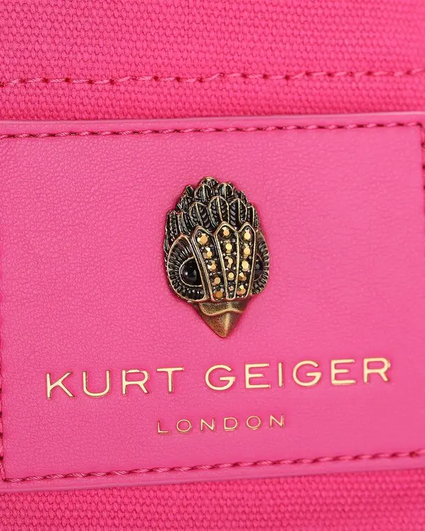 Kurt Geiger Holborn Patch Cotton Tote Bag