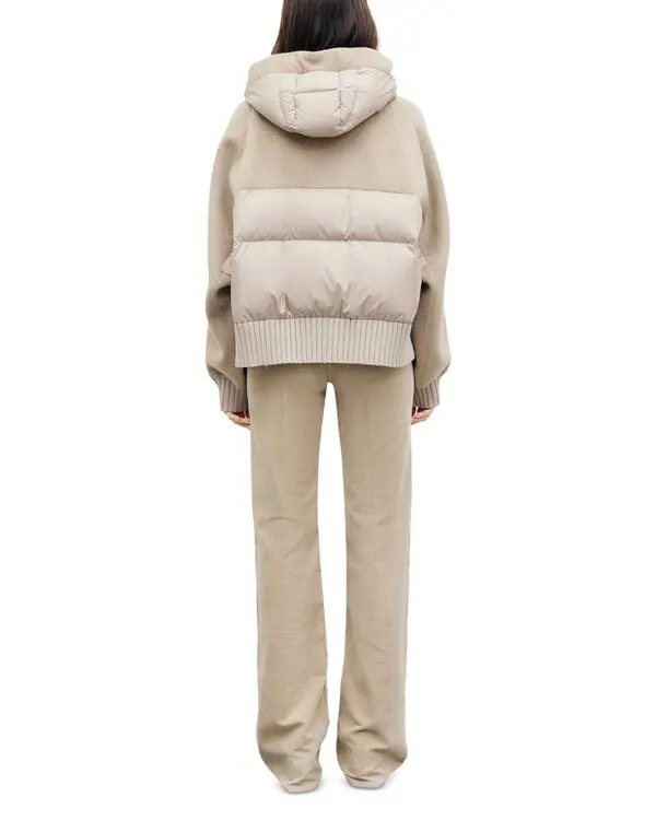 Gerard Darel Anor Wool-blend Hooded Coat