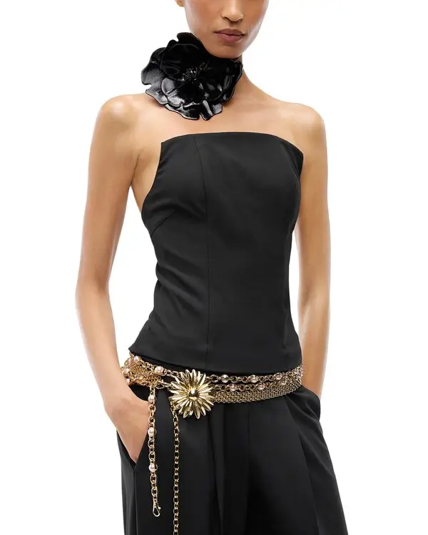 Pinko Espace Strapless Jumpsuit