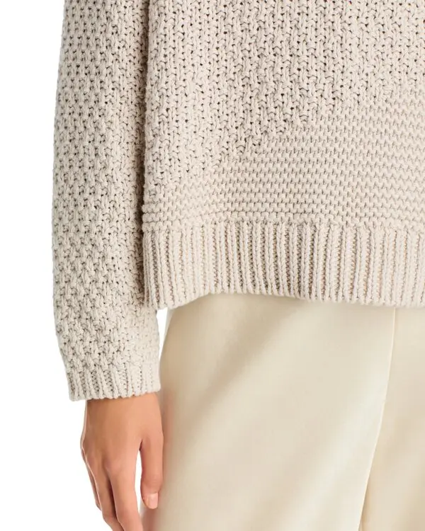Eileen Fisher Peruvian Cotton Crewneck Sweater