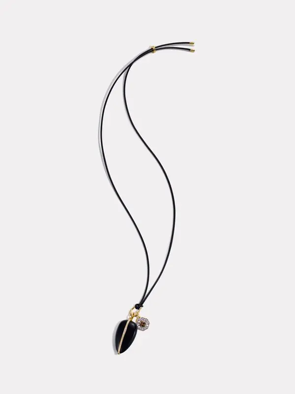 BY PARIAH Fortuna Leather Necklace