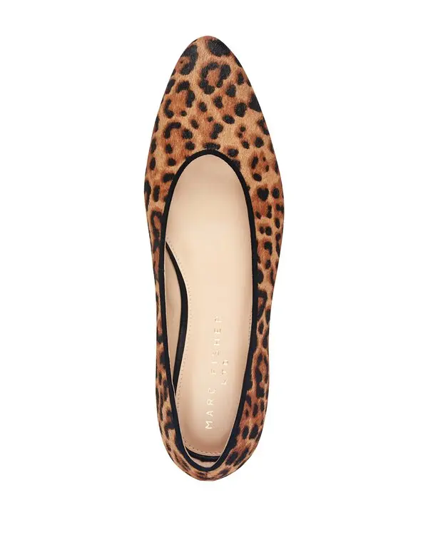 MARC FISHER LTD. Bodie Calf Hair & Suede Ballet Flats