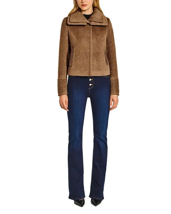 Sentaler Boucle Double Collar Moto Jacket
