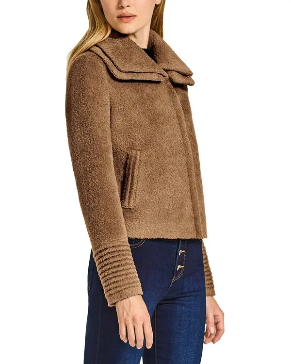 Sentaler Boucle Double Collar Moto Jacket