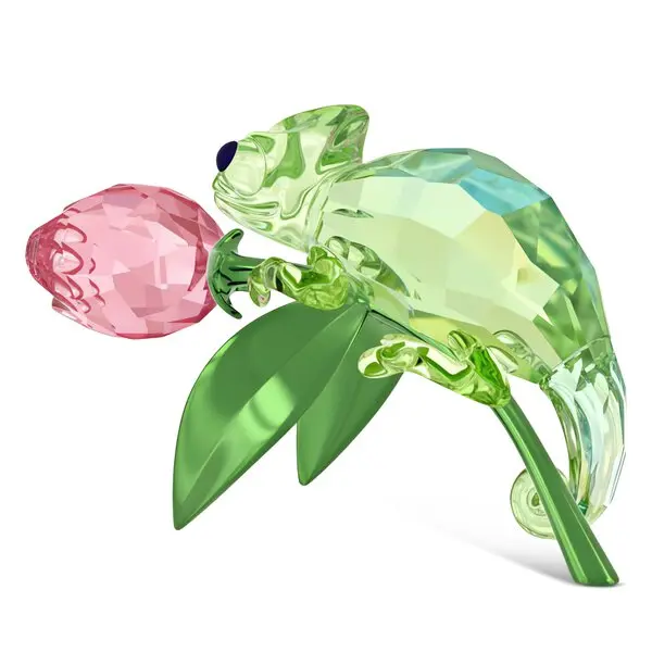 SWAROVSKI Idyllia Collection Chameleon Crystal Figurine