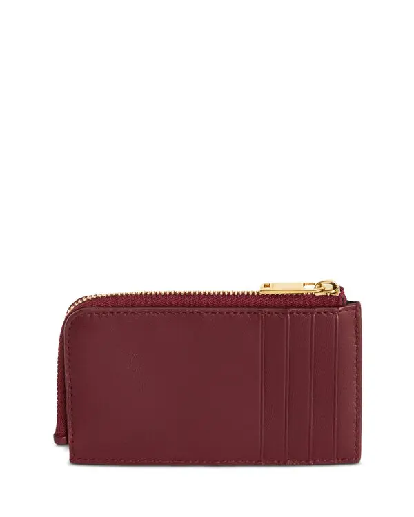 JIL SANDER Envelope East/west Leather Zip Wallet