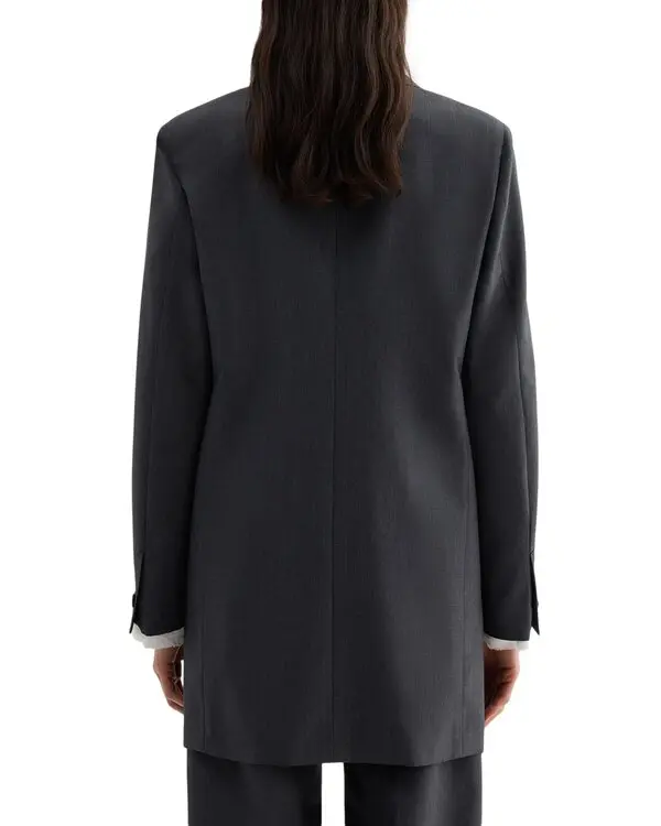 JIL SANDER Fil A Fil Wool & Mohair Jacket