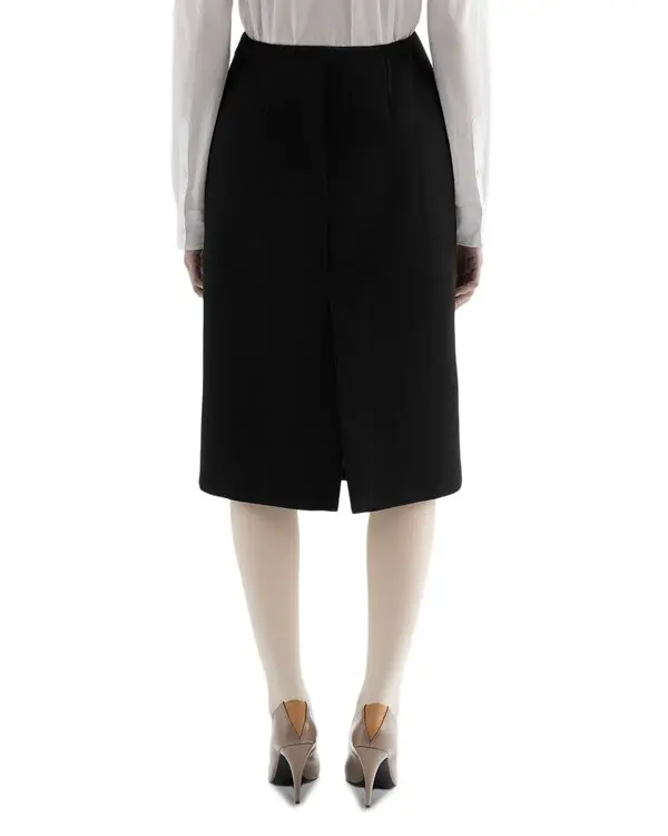 JIL SANDER Wool Sable Skirt