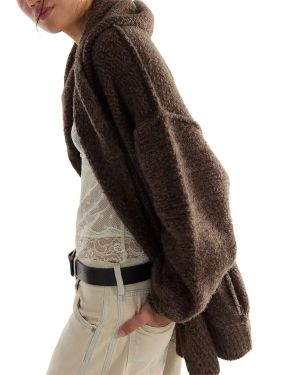 Free People Thistle Hooded Cardigen