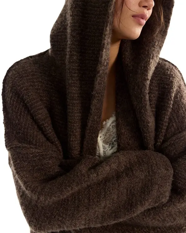 Free People Thistle Hooded Cardigen