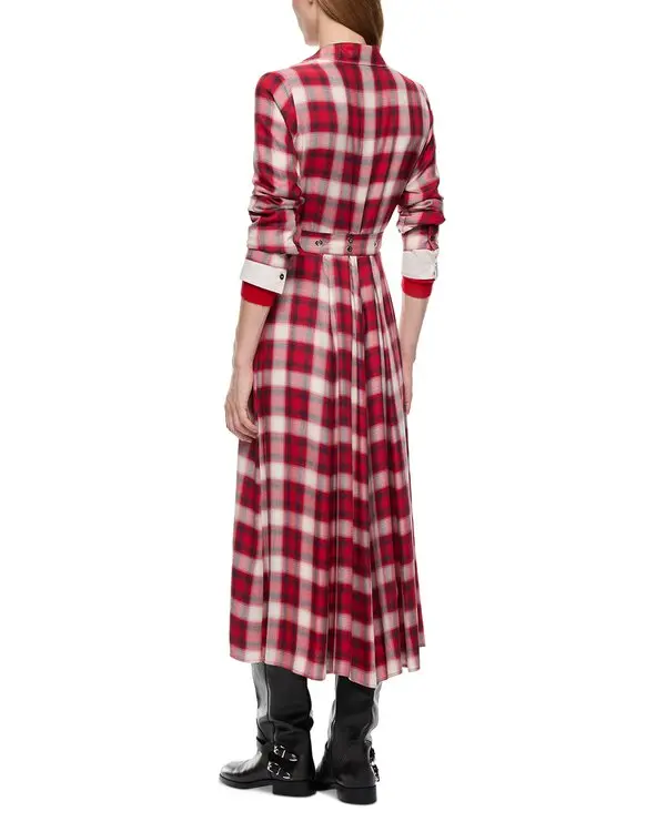 Pinko Atropa Belted Midi Shirtdress
