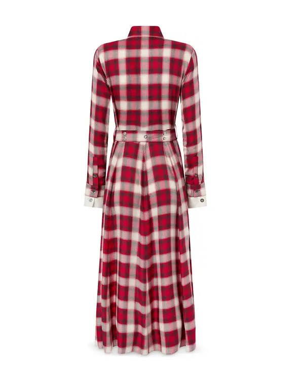Pinko Atropa Belted Midi Shirtdress