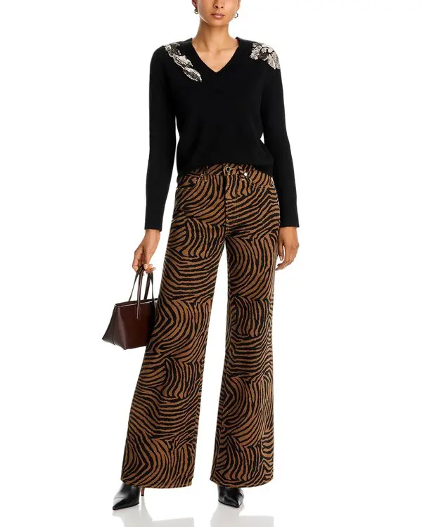 Veronica Beard Saelith Embellished Sweater