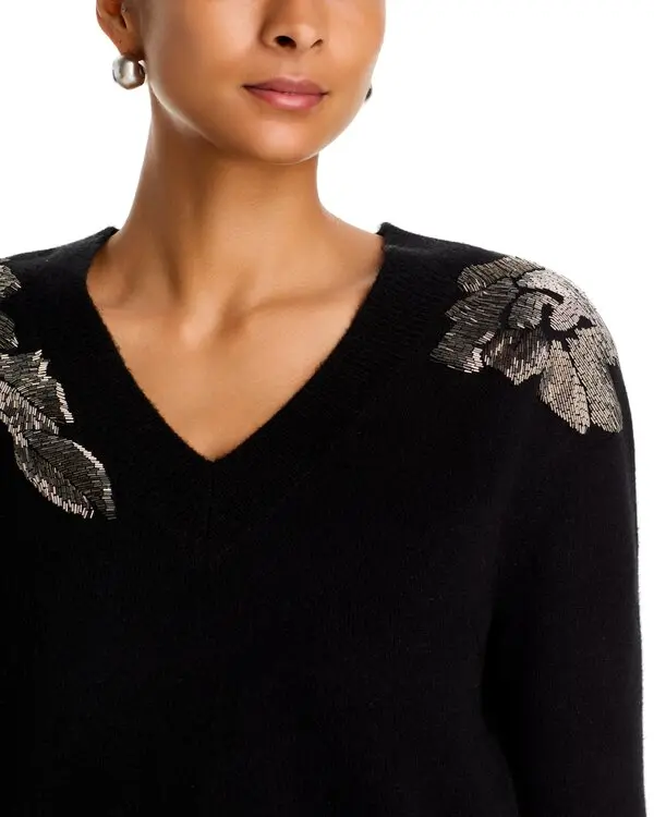 Veronica Beard Saelith Embellished Sweater