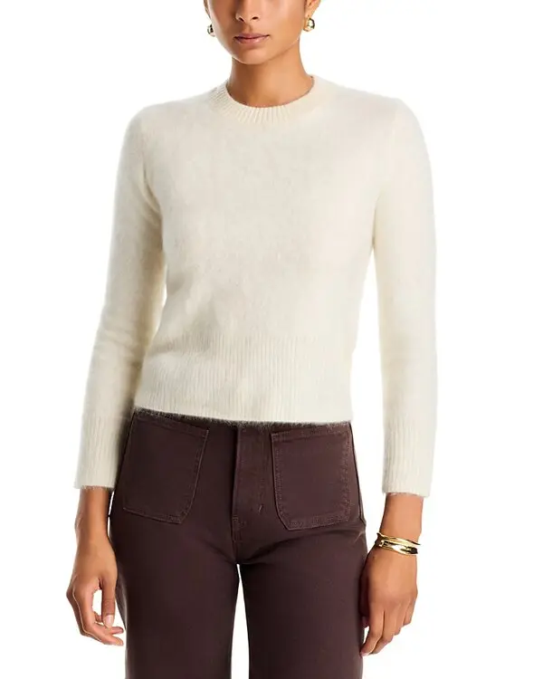 Veronica Beard Frankie Brushed Cashmere Sweater