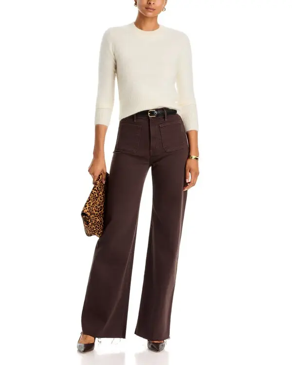 Veronica Beard Frankie Brushed Cashmere Sweater