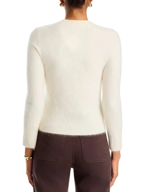 Veronica Beard Frankie Brushed Cashmere Sweater