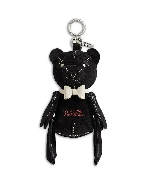 Polo Ralph Lauren Bow Tie Polo Bear Suede Bag Charm