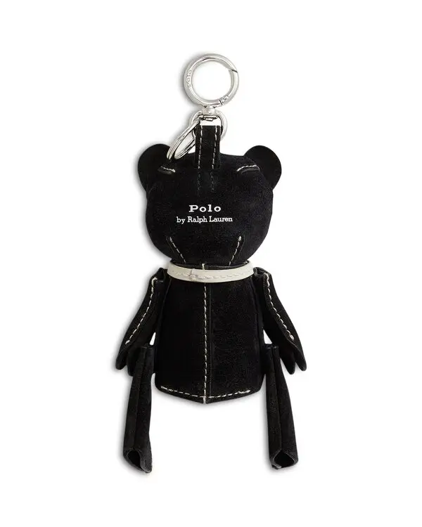 Polo Ralph Lauren Bow Tie Polo Bear Suede Bag Charm