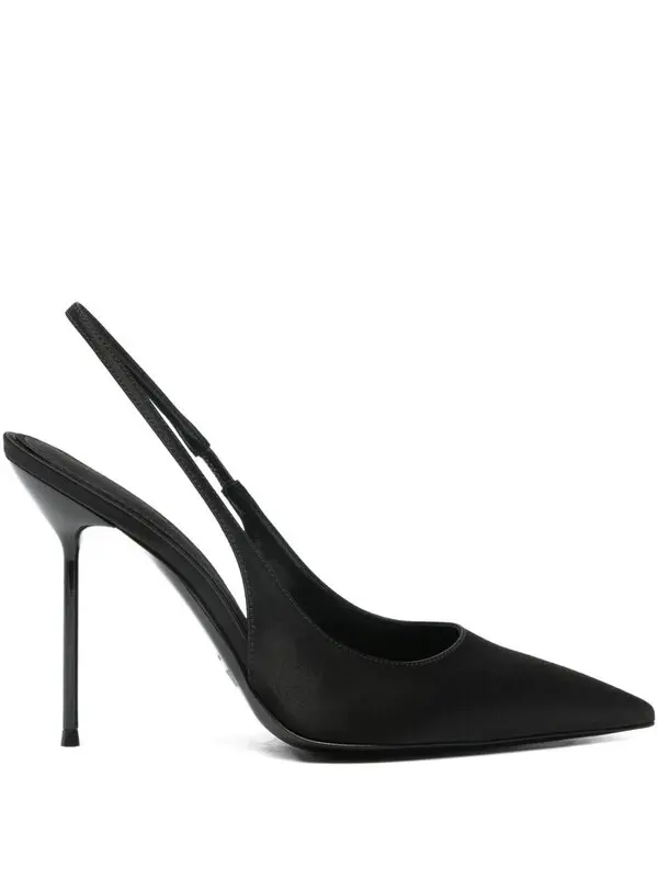 Paris Texas Lidia Leather Slingback Pumps