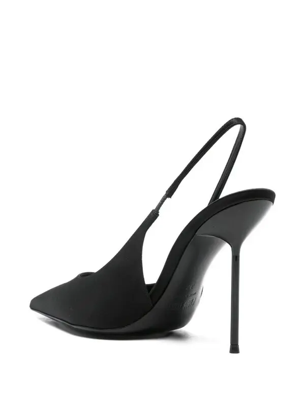 Paris Texas Lidia Leather Slingback Pumps