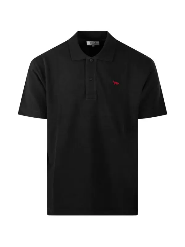 Maison Kitsuné Profile Fox Cotton Polo Shirt