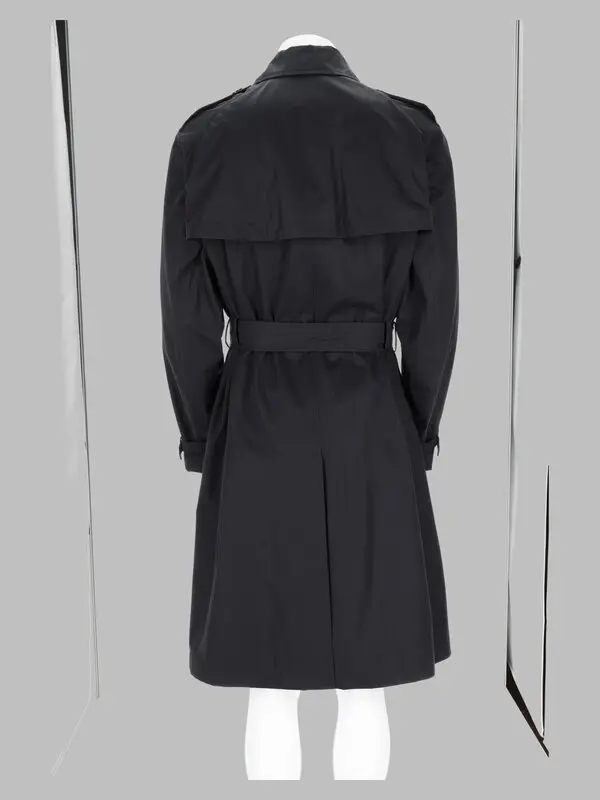 BOSS Trench Idrorepellente In Twill Di Cotone