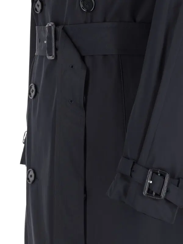 BOSS Trench Idrorepellente In Twill Di Cotone