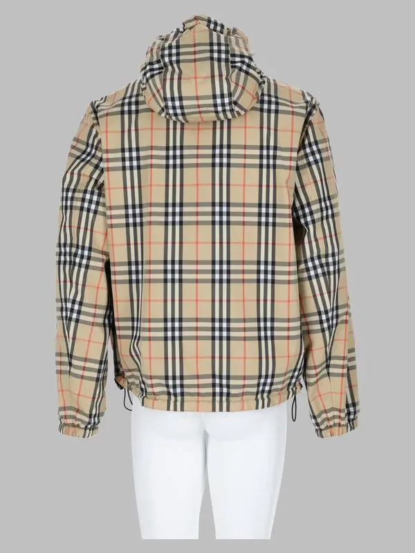 Burberry Giacca "newport" Reversibile Con Motivo Check