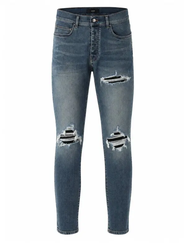 Amiri Jeans In Denim Di Cotone
