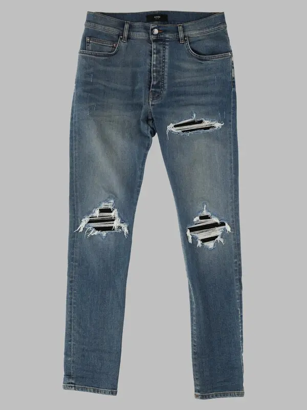 Amiri Jeans In Denim Di Cotone