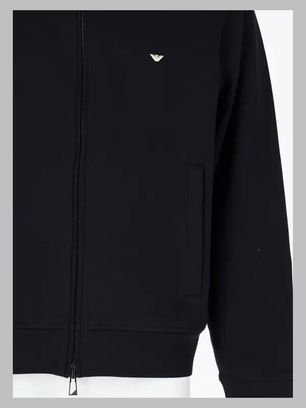Emporio Armani Felpa Con Zip