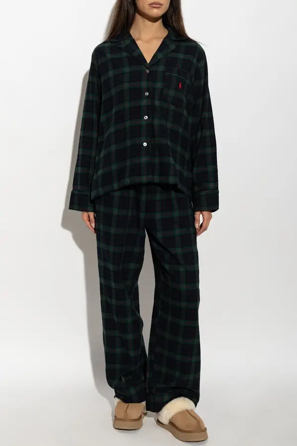 Polo Ralph Lauren Cotton Pyjama Set With Print