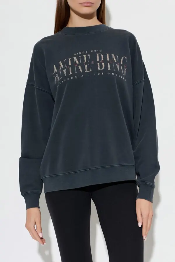 ANINE BING Miles Crewneck Sweatshirt By