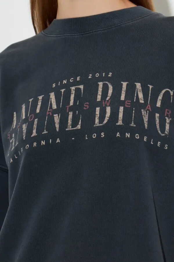 ANINE BING Miles Crewneck Sweatshirt By