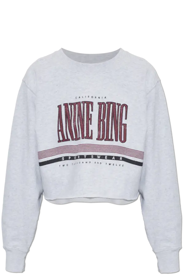 ANINE BING Sporty’ Sweatshirt - Grey