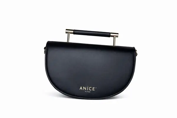 ANICE’ BY ANGEL Shakur Half Moon Metal Top-handle